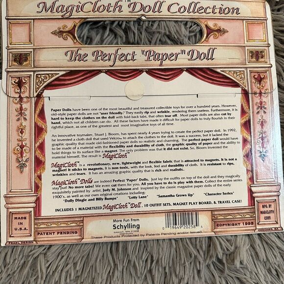 Schylling | Toys | 997 Magicloth Magnetized Dolls Raggedy Ann Andy With ...